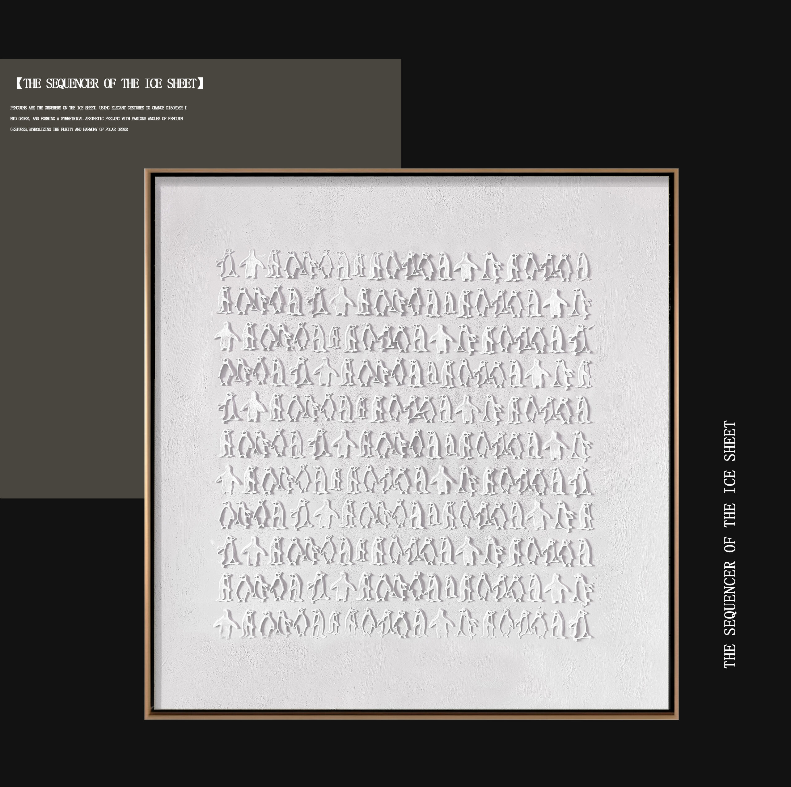 Icefield Order Keepers Wholesale Customized Abstract Wall Art Wabi Sabi ...